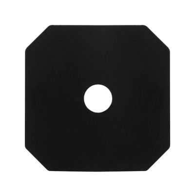 10 Pcs Outdoor Wood Connector Washer Plates, 1/2"(ID) x 3" x 3" , Flat ...
