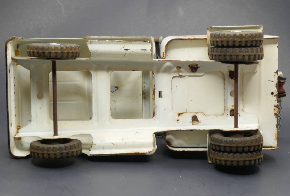 VINTAGE TONKA TOY AA WRECKER TRUCK 1958-61 Pressed round fender Dual ...