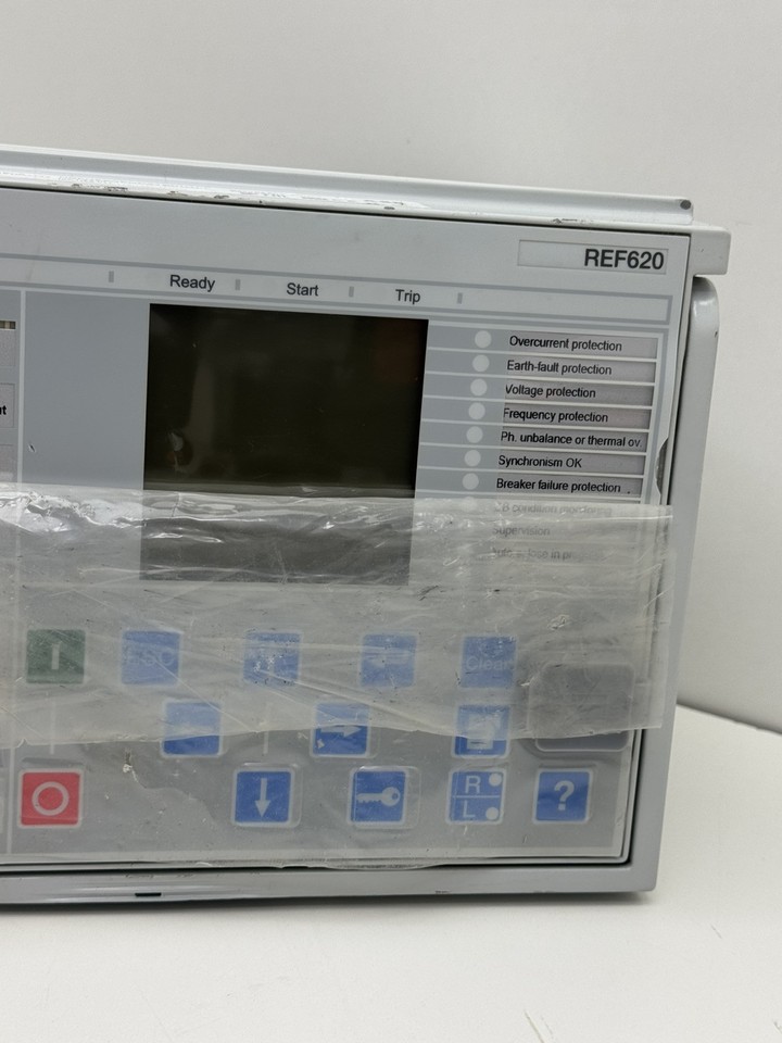 ABB REF620 FEEDER PROTECTION AMD CONTROL RELAY REF620E ...