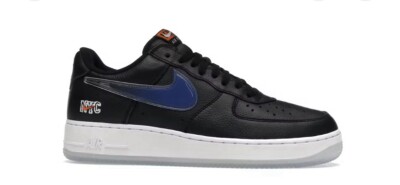 Nike x Kith Air Force 1 Low Black NY New York Knicks CZ7928-001 Size 11 ...