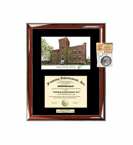 AllGiftFrames Kentucky State University KSU Diploma Frame Lithograph ...