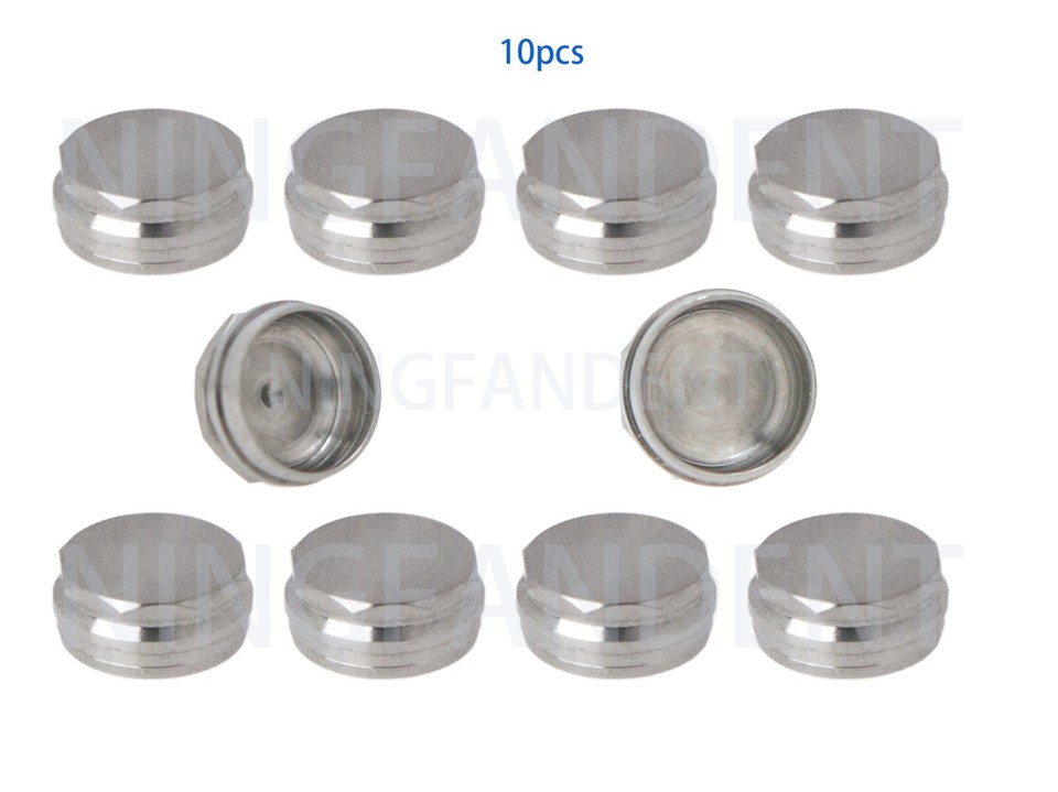 Dental Metal Housing Cap, For Loc In Overdenture Abutment Implants ...