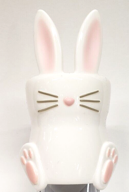 CUTE! No Lite Bath Body Works WHITE EASTER BUNNY PINK EARS, NOSE ...