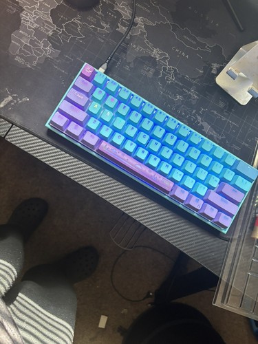 Ducky One2 Mini Frozen Llama used but clean extra keycaps and comes ...