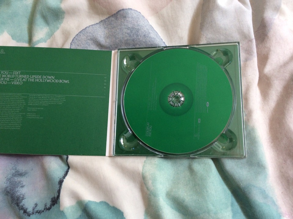 Coldplay Fix You Enhanced CD Single With Video Rare | eBay