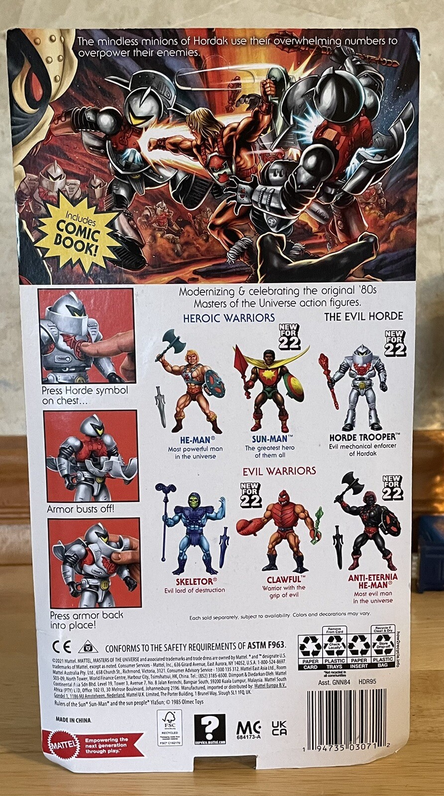 Masters of the Universe Origins Horde Trooper MOTU | eBay