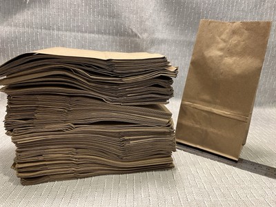 Extra Small Brown Paper Bags - 2# Kraft Paper Bags - Pack of 200 | eBay