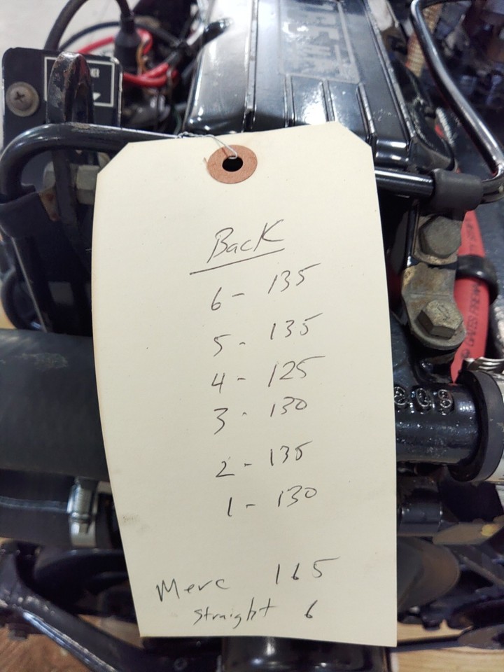 Mercruiser 165hp Inline 6cyl Complete Engine USED | eBay