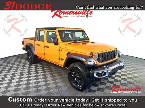 2025 Jeep Gladiator Sport 4dr 4WD Pickup Truck Backup Camera Pkg 24B | eBay