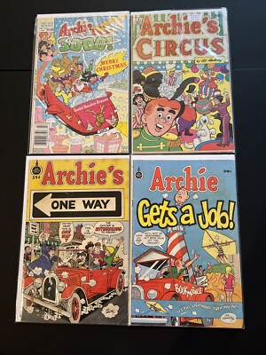 Archie Gets A Job, Archie’s Circus, Archie’s One Way, and Archie 3000 ...