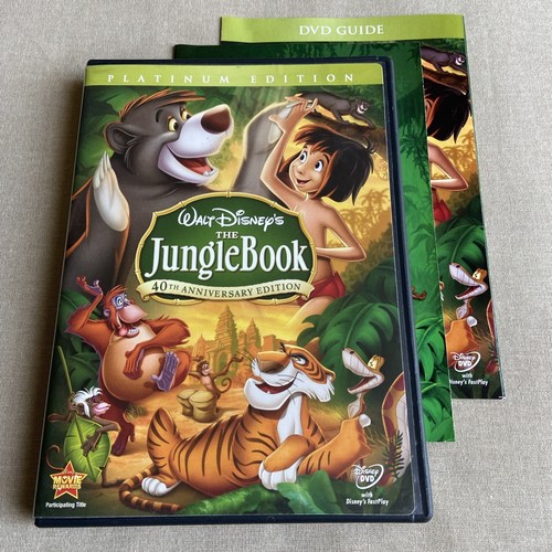 Walt Disney: The Jungle Book (DVD 2-Disc Platinum +Guide) Animated ...