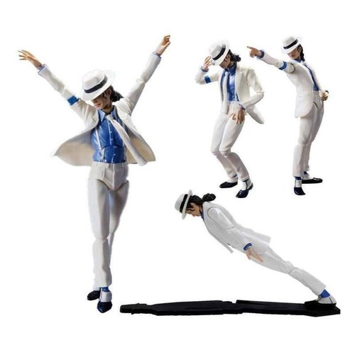 PVC Michael Jackson MJ Criminal Moonwalk Toys Action Figure Toy Gift in ...