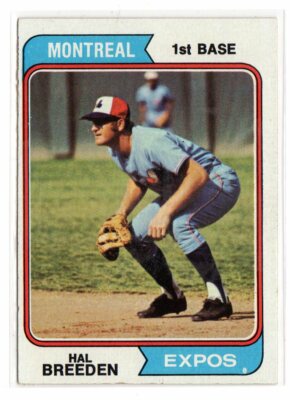 HAL BREEDEN 1974 TOPPS #297 | eBay