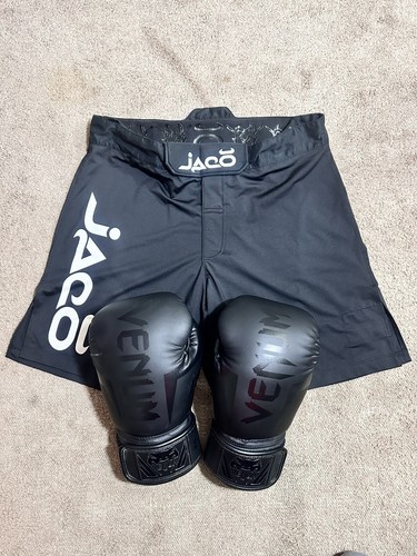 Jaco MMA Shorts Size 34 X Venum Elite Gloves 16 oz Bundle | eBay