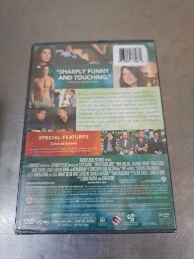 Crazy Stupid Love DVD NEW SEALED! STEVE CARELL, RYAN GOSLING, JULIANNE ...