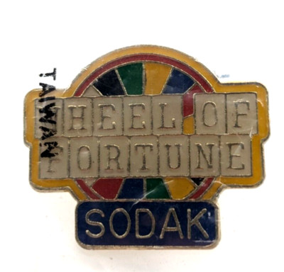 VTG Wheel Of Fortune Slots Sodak Gaming Slot Machine Enamel Pin ...