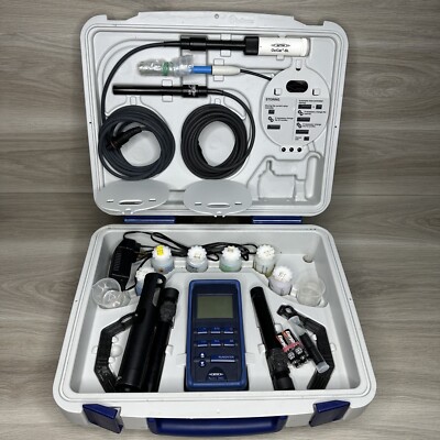 WTW Multi 340i Portable pH ORP Temperature Oxygen Conductivity ISE ...