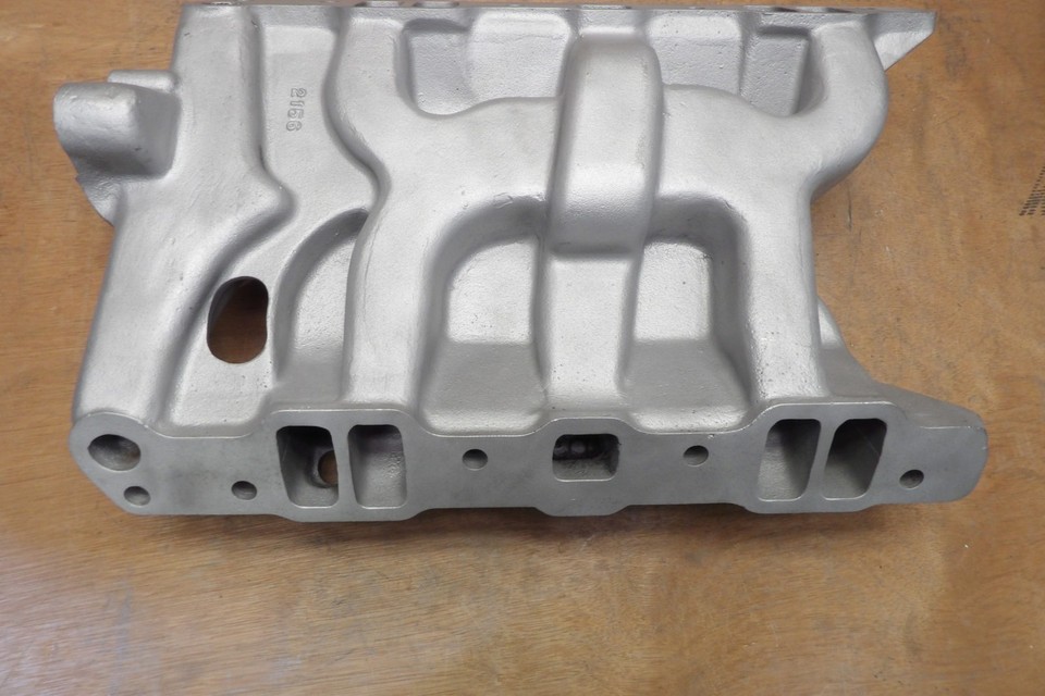 Edelbrock Pontiac Performer 2156 Intake Manifold Aluminum GTO Trans AM ...