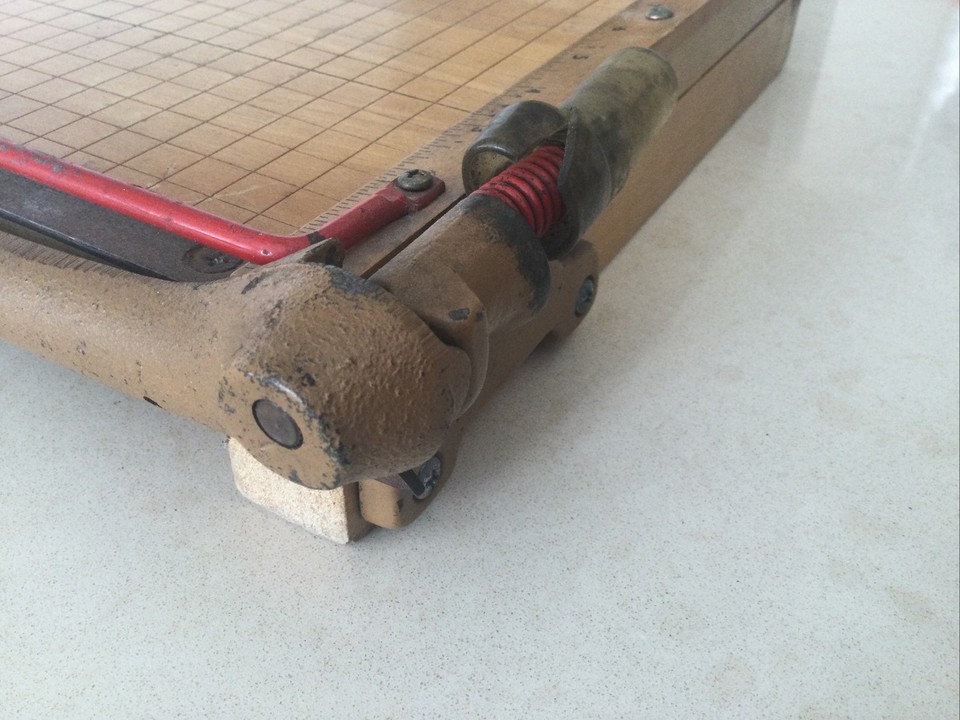 Vintage Ingento Paper Cutter. No. 1132-12” | eBay