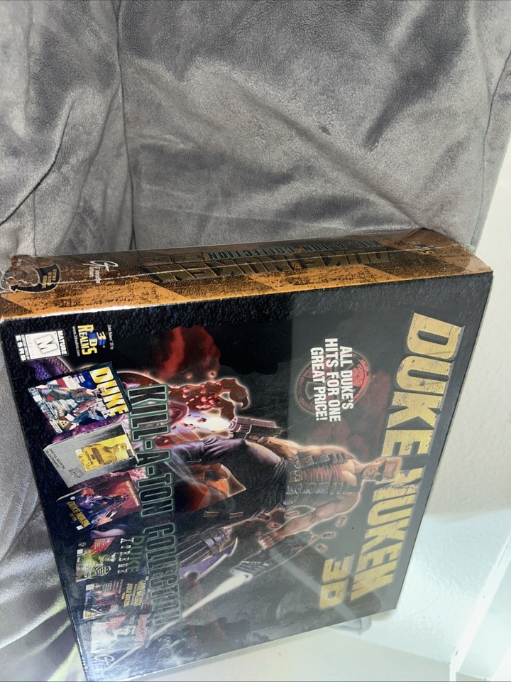 Duke Nukem 3D Kill a Ton Collection PC CD-ROM Sci-Fi Shooter Video Game ...