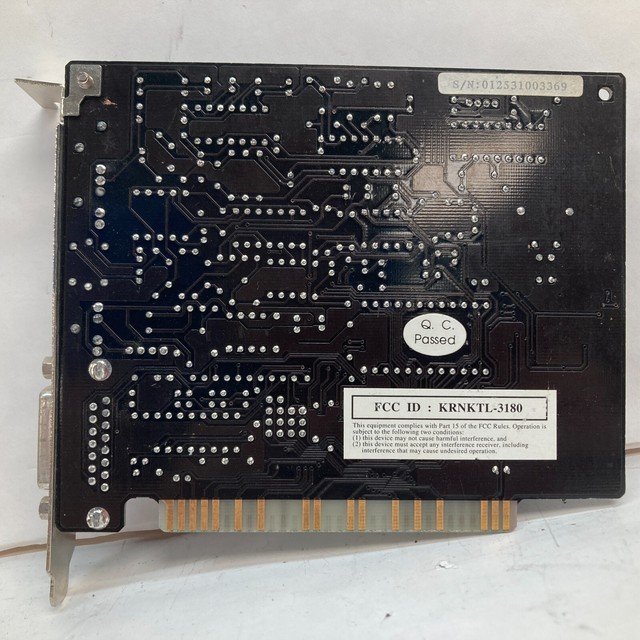 Aztech Sound Galaxy BX II 8-bit ISA Retro Gaming Sound Card KRNKTL-3180 ...