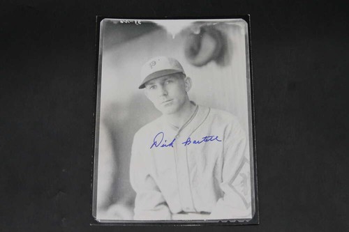Dick Bartell Signed Vintage Photo Philadelphia Phillies Autograph ...