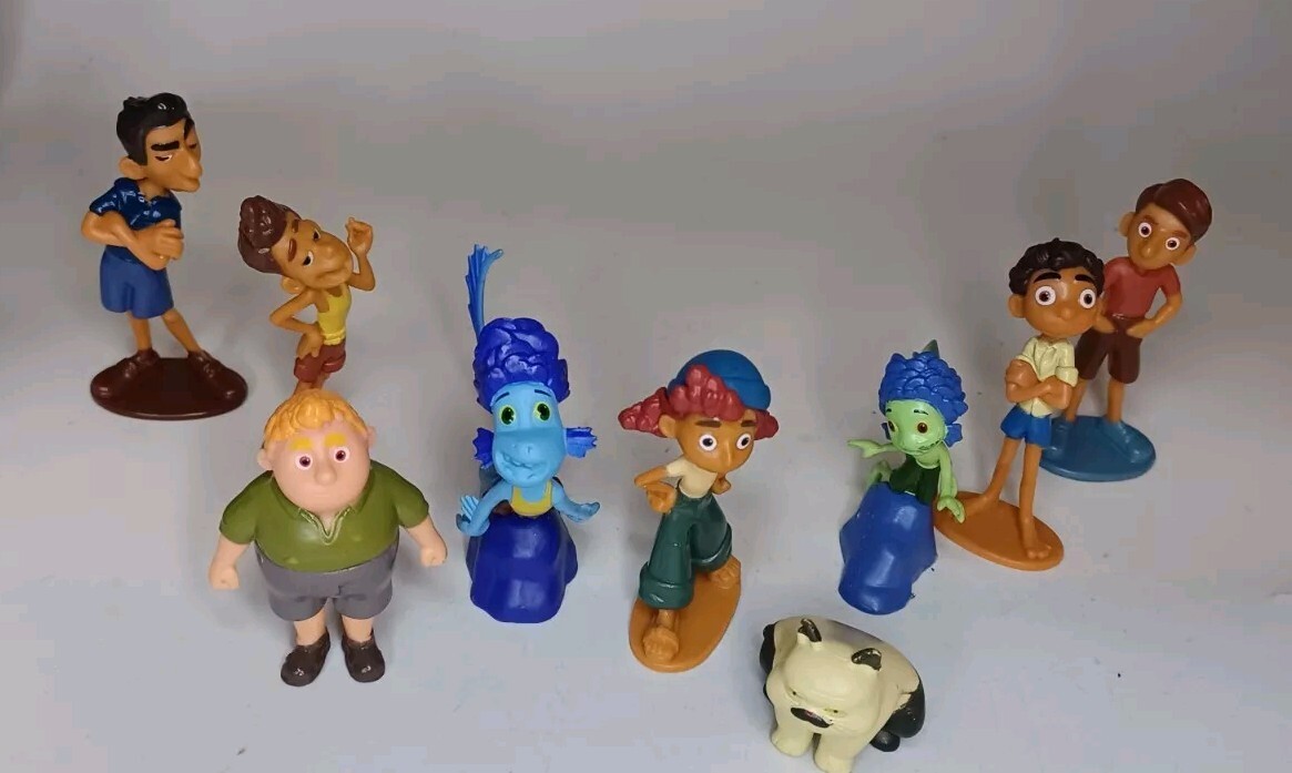 Disney Pixar Luca Figures Mini Pvc Lot of 9 | eBay