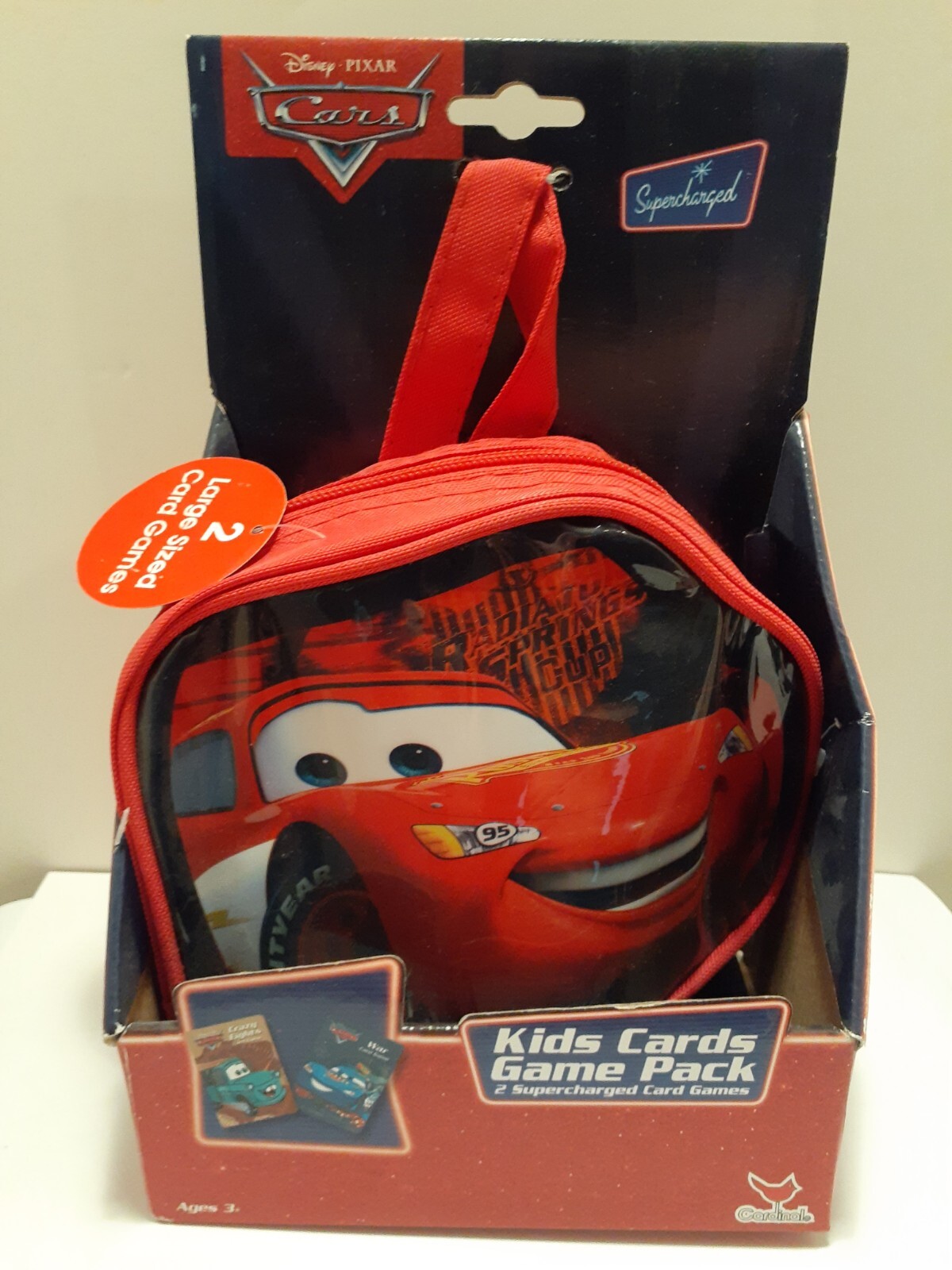 Disney Pixar Cars Kids Cards Game Pack and Bag 2 Games War and Crazy ...