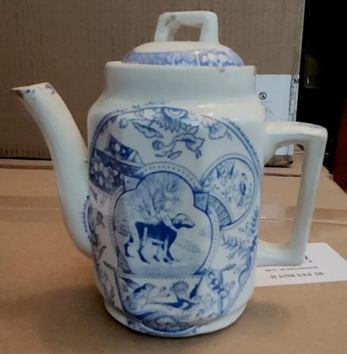 Teapots & Tea Sets - Transferware Teapot