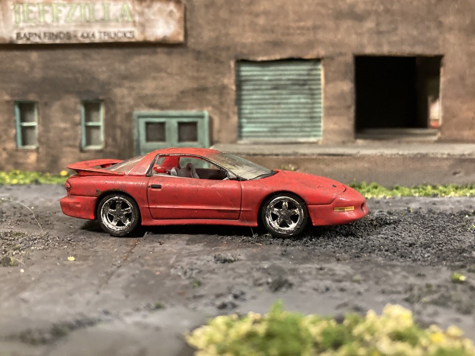 1994 Pontiac Trans Am Rusty Weathered Custom 1/64 Diecast Barn Find Car ...