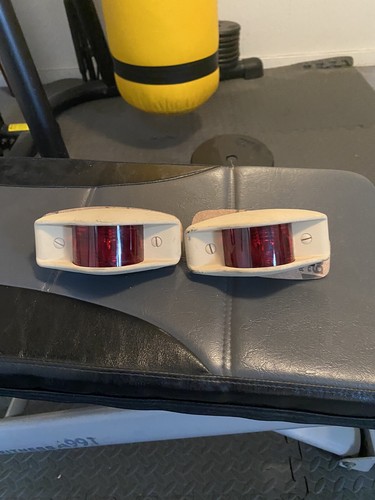 (2) Marker LED Light Rear Red 12v for Humvee | eBay