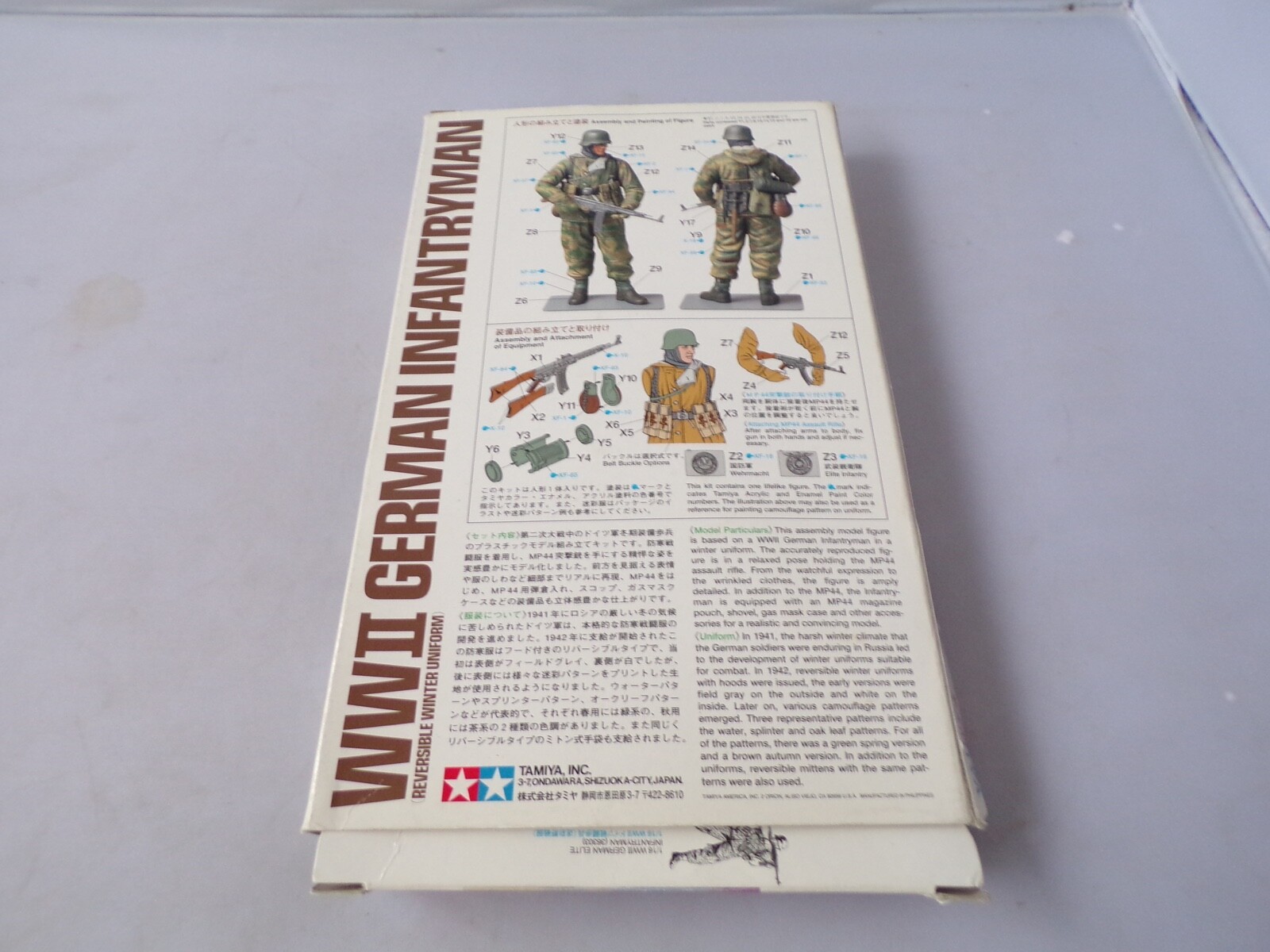 TAMIYA WW11 German Infantryman 1. 16th World Figure Series No4 Soldier ...