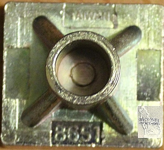 3d Gear Plate Stamp 8651-00 Tandy Leather Steampunk Stamping Tool ...