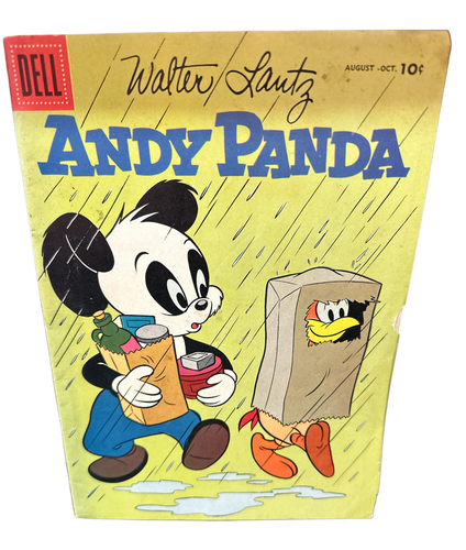 1957 DELL Walter Lantz Andy Panda Comic Book | eBay