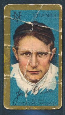 1911 T205 Sweet Caporal: JOSH DEVORE New York Giants ~ Poor | eBay