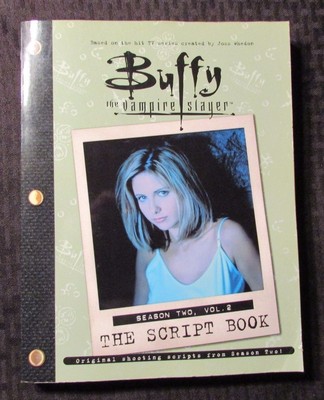 2001 BUFFY THE VAMPIRE SLAYER Script Book Season 2 Vol. 2 FN 6.0 1st ...