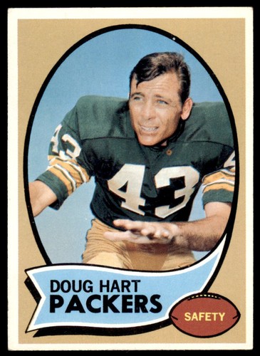 1970 Topps Doug Hart Rookie Green Bay Packers #2 | eBay