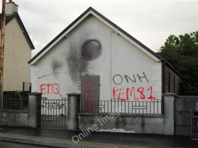 Photo 6x4 Rasharkin Orange Hall - after attack This Orange Hall was ...