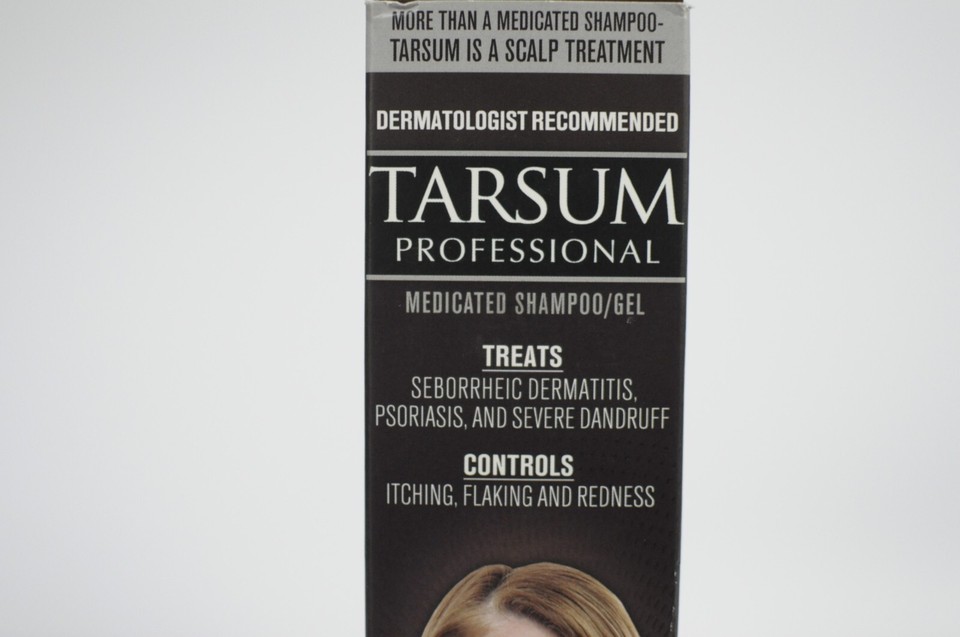 Tarsum Professional Medicated Shampoo Gel 8 oz Coal Tar Psoriasis ...