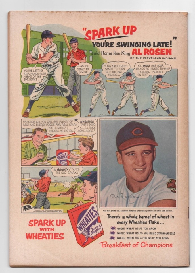 DELL COMICS TARZAN 56 1954 SHARK COVER BLANK INTERIOR COVERS | eBay