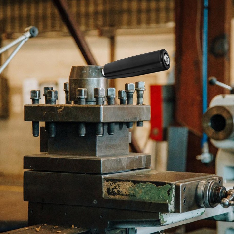 2pcs Revolving Handwheel Machine Handle Bakelite Universal Hand Crank ...