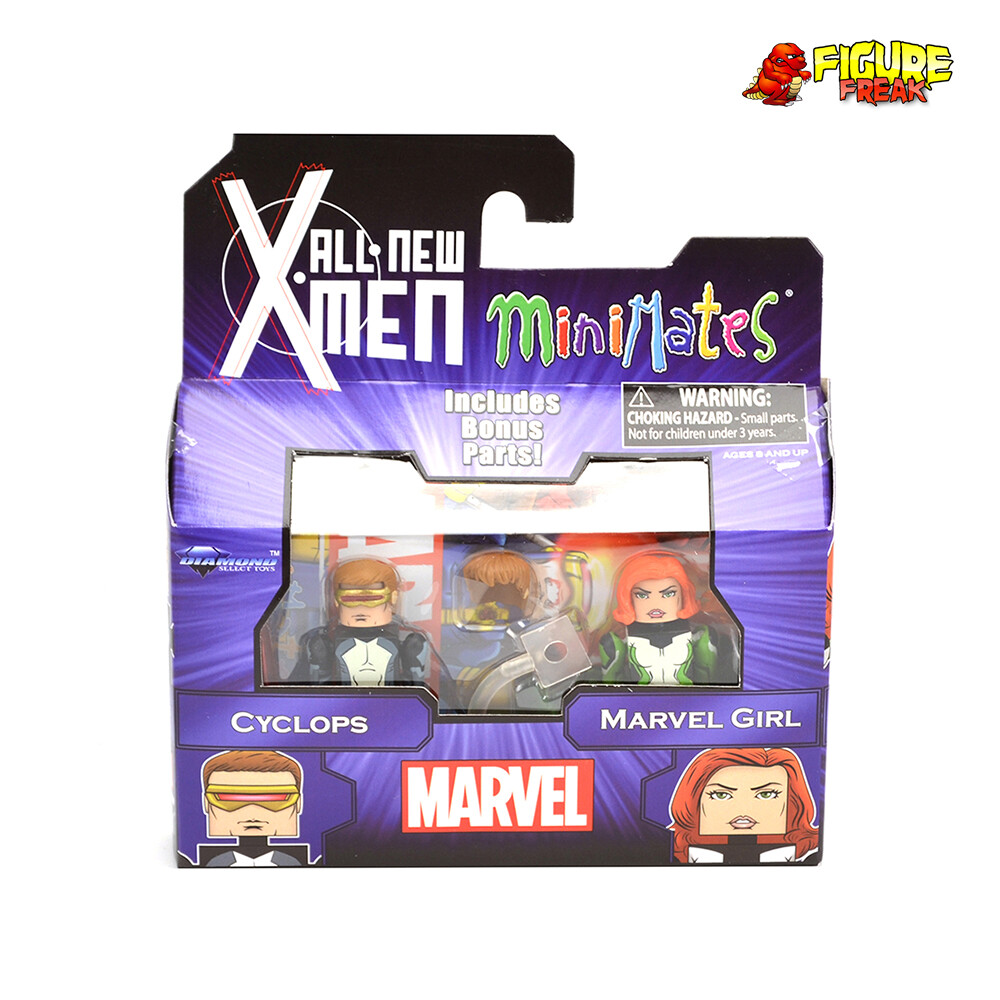 Marvel Minimates Series 59 All New X-Men Cyclops & Marvel Girl | eBay