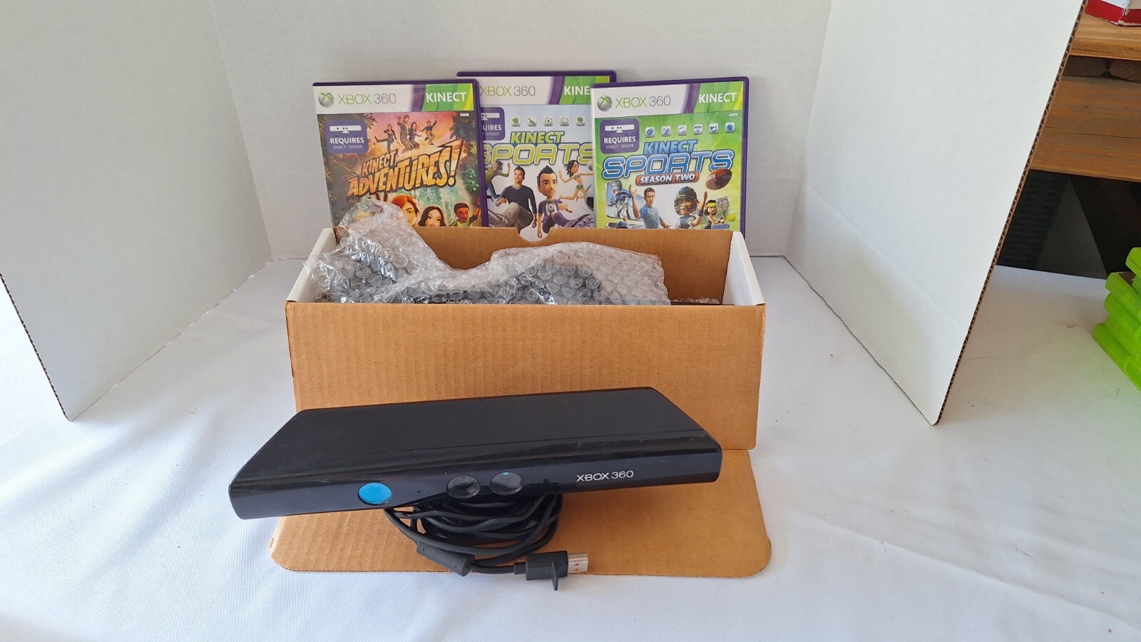 Microsoft Xbox 360 Kinect Bundle - 3 Games and 2 Kinect Sensors | eBay