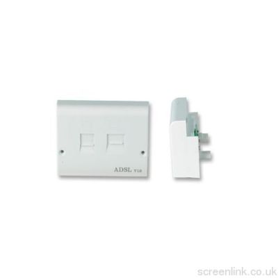 ADSL Centralised Broadband Phone Filter Splitter BT NTE5 Master Socket ...