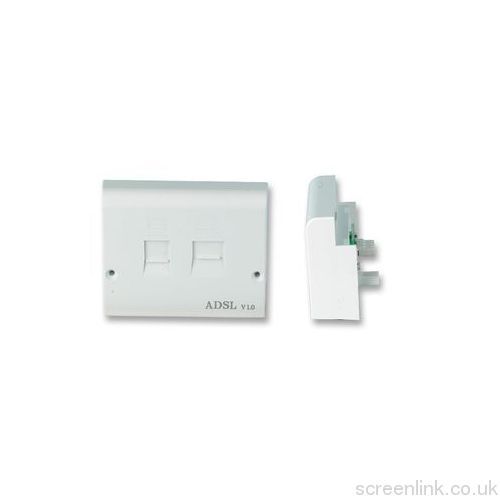 ADSL Centralised Broadband Phone Filter Splitter BT NTE5 Master Socket ...