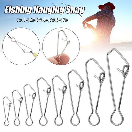 Tackle High Quality Fast Clip Lock Fishing Hanging Snap Connector ...