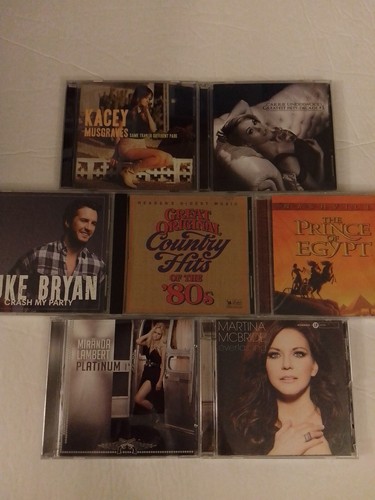 Lot of 7 Country Music Audio CDs Like New Condition Bundle Listing | eBay