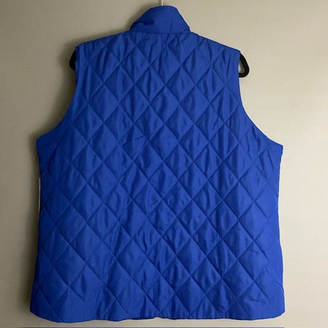 Jason Maxwell Puffer Vest- NWT- Size 1X -Blue | eBay