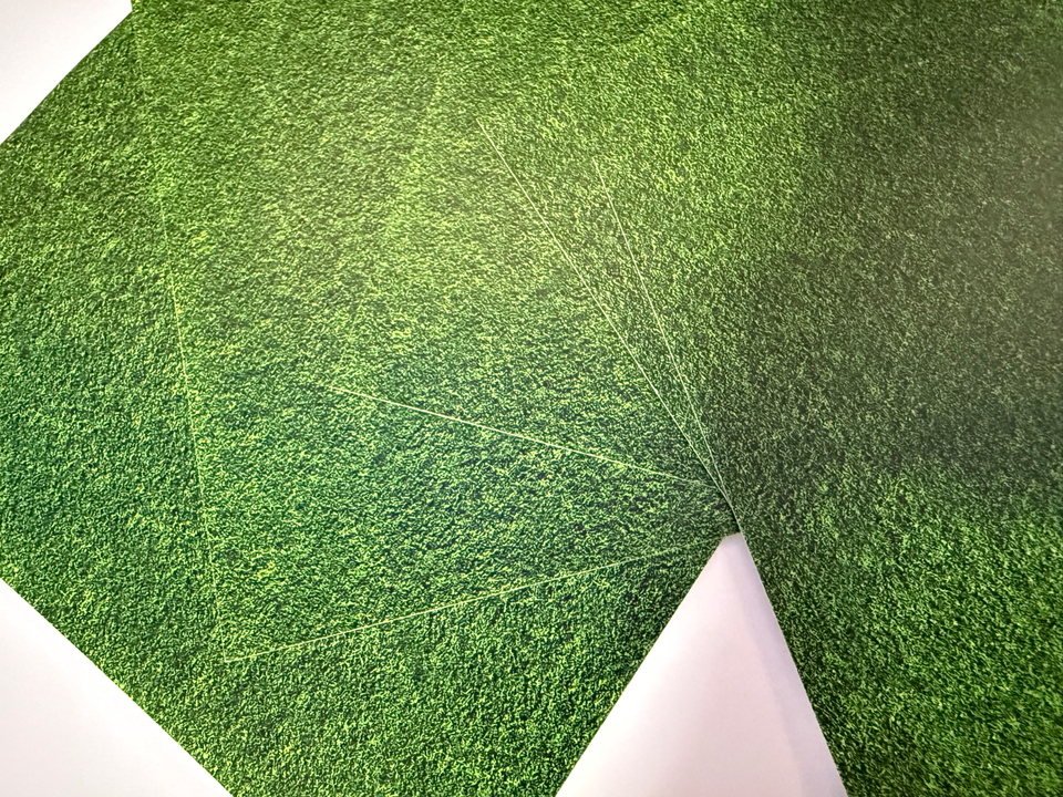 HO Scale Grass Model Train Scenery Sheets – Five 6"x6" Self-Adhesive ...