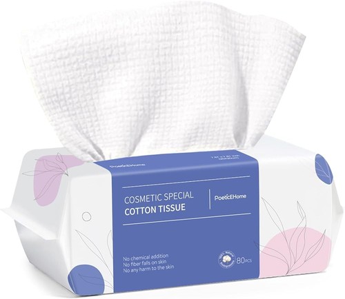 PoeticEHome Disposable Face Towel | Thick & Absorbent | Clean Face ...